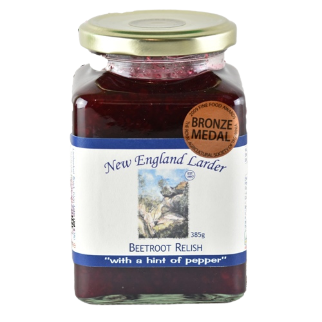 New England Larder Beetroot Relish 385g – Fresh Sensations Online