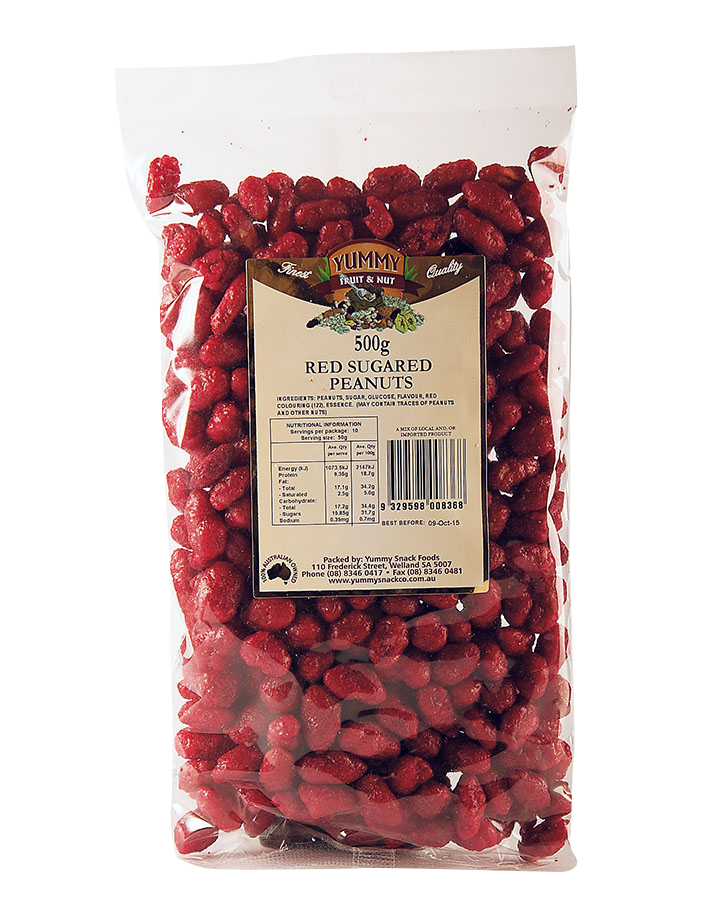 Yummy Peanuts Sugared 500g – Fresh Sensations Online