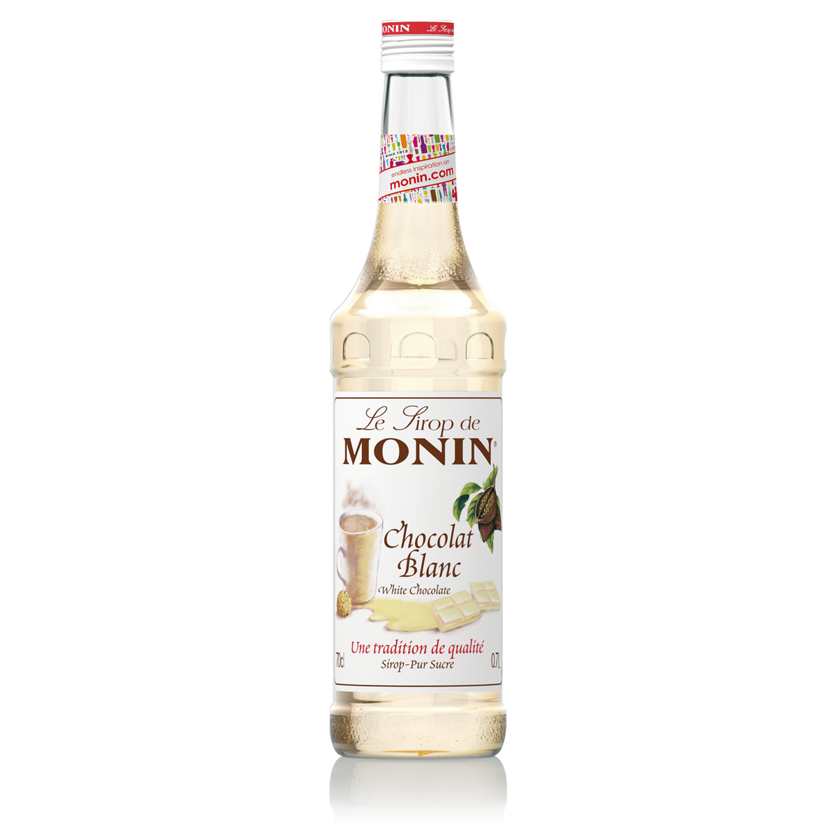 Monin White Chocolate Syrup 700ml – Fresh Sensations Online